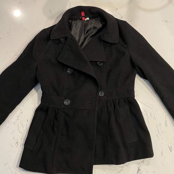 H&M | Jackets & Coats | Hm Divided Black Jacket | Poshmark
